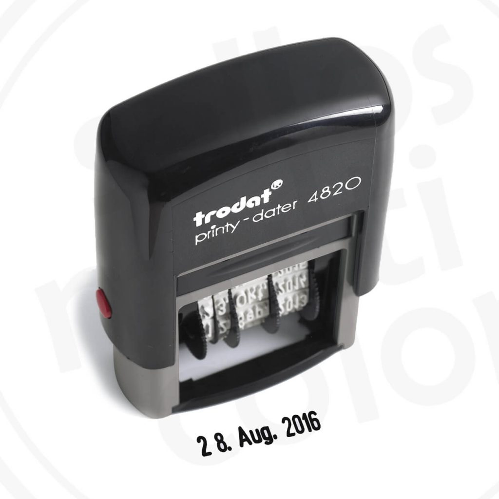 TRODAT Printy fechador 4820 4mm - Sellos Multicolor - Distribuidor de Sellos Trodat